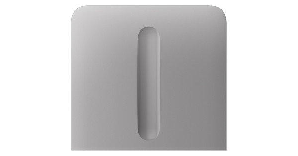 Бічна кнопка Ajax SideButton (Dimmer) вертикальна димного кольору купити в Києві, Україні на ...