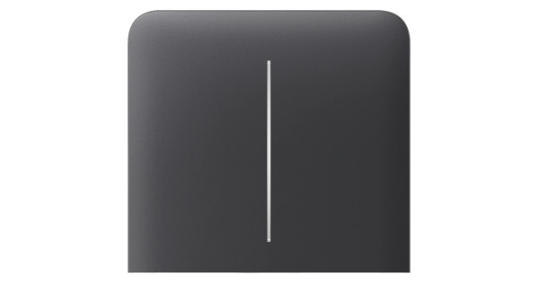 Бічна кнопка Ajax SideButton (2-gang) вертикальна графіт купити в Києві, Україні на VidiMost