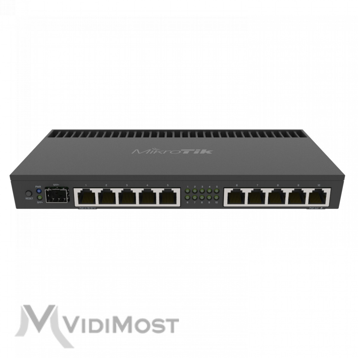 Маршрутизатор Mikrotik RB4011iGS+RM купити в Києві, Україні на VidiMost