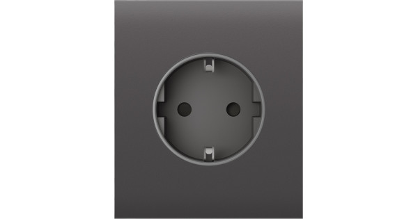 Центральна панель Ajax CenterCover (basic) [type F] сіра для вбудованої розетки купити в Києві ...